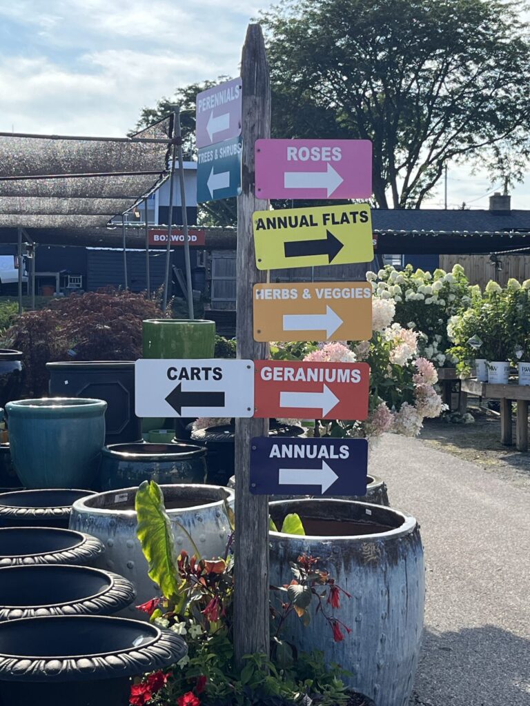 Signage - Lawn & Garden Retailer