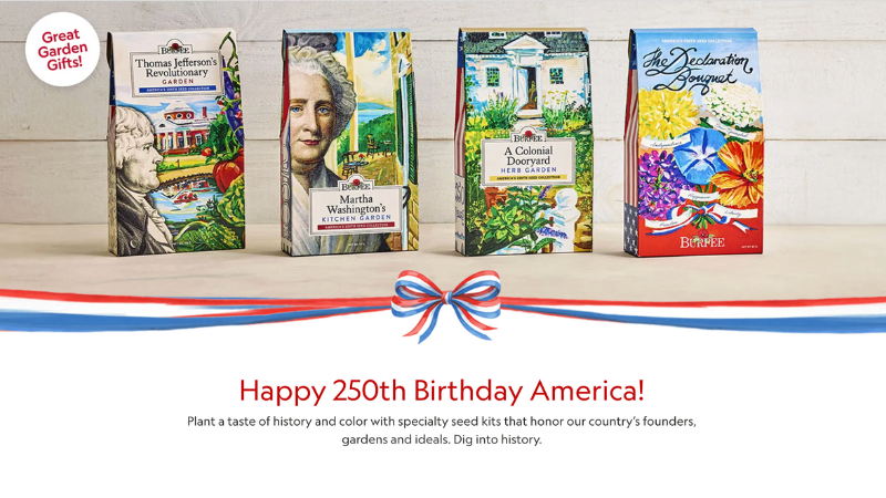 AHS, Burpee release America’s 250th Anniversary Seed Collection - Lawn ...